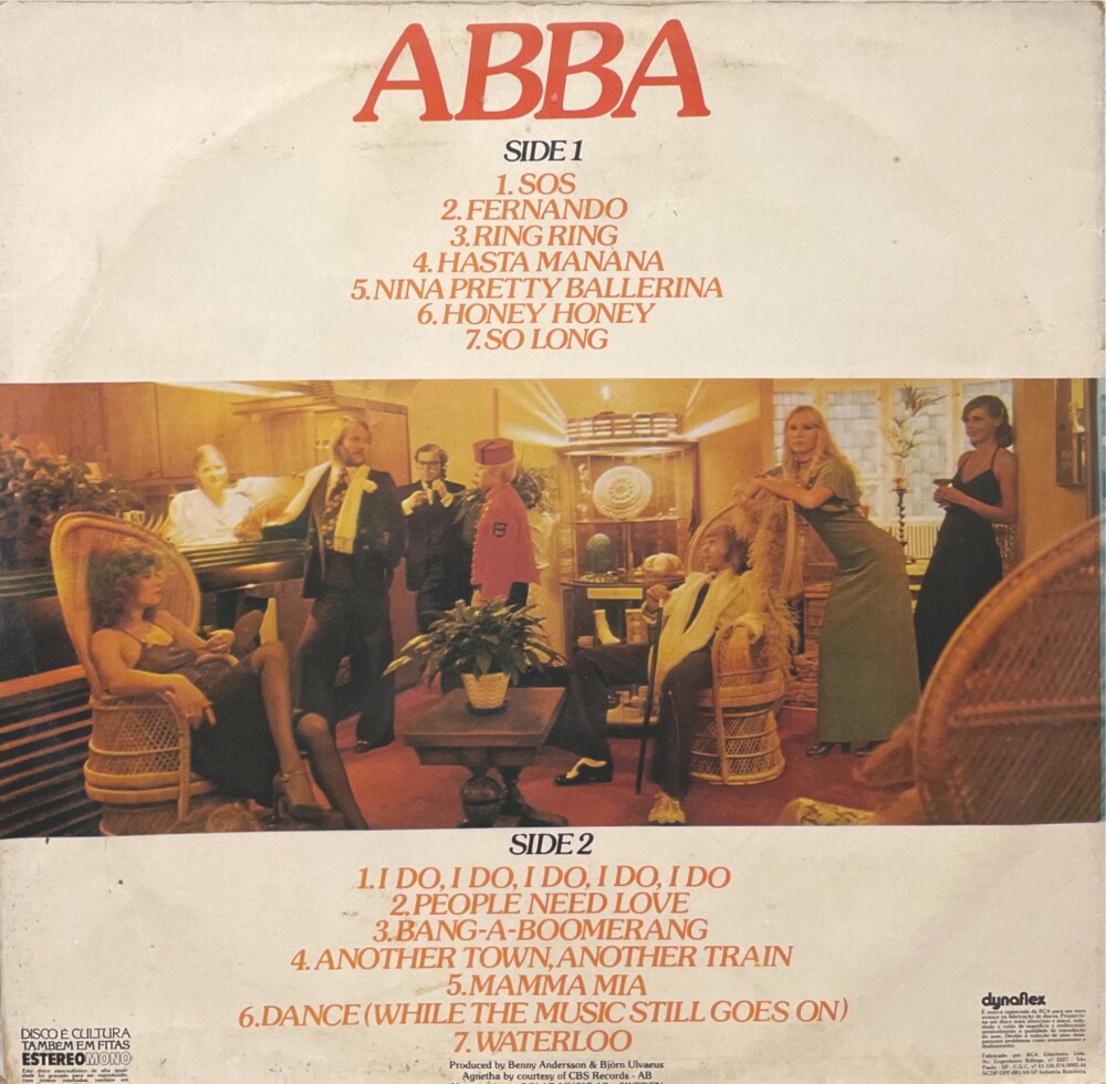 ABBA - ABBA (1975/1976) - Estilhaços Discos