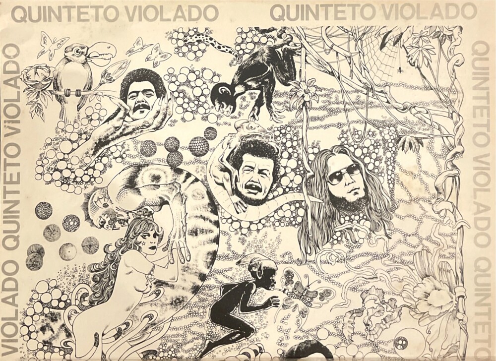 Quinteto Violado - Até A Amazônia?! (1978) - Estilhaços Discos