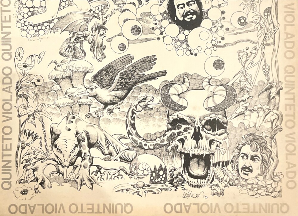 Quinteto Violado - Até A Amazônia?! (1978) - Estilhaços Discos