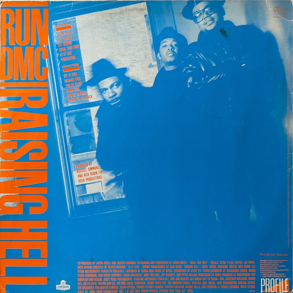 Run DMC - Raising Hell (1986) - Estilhaços Discos