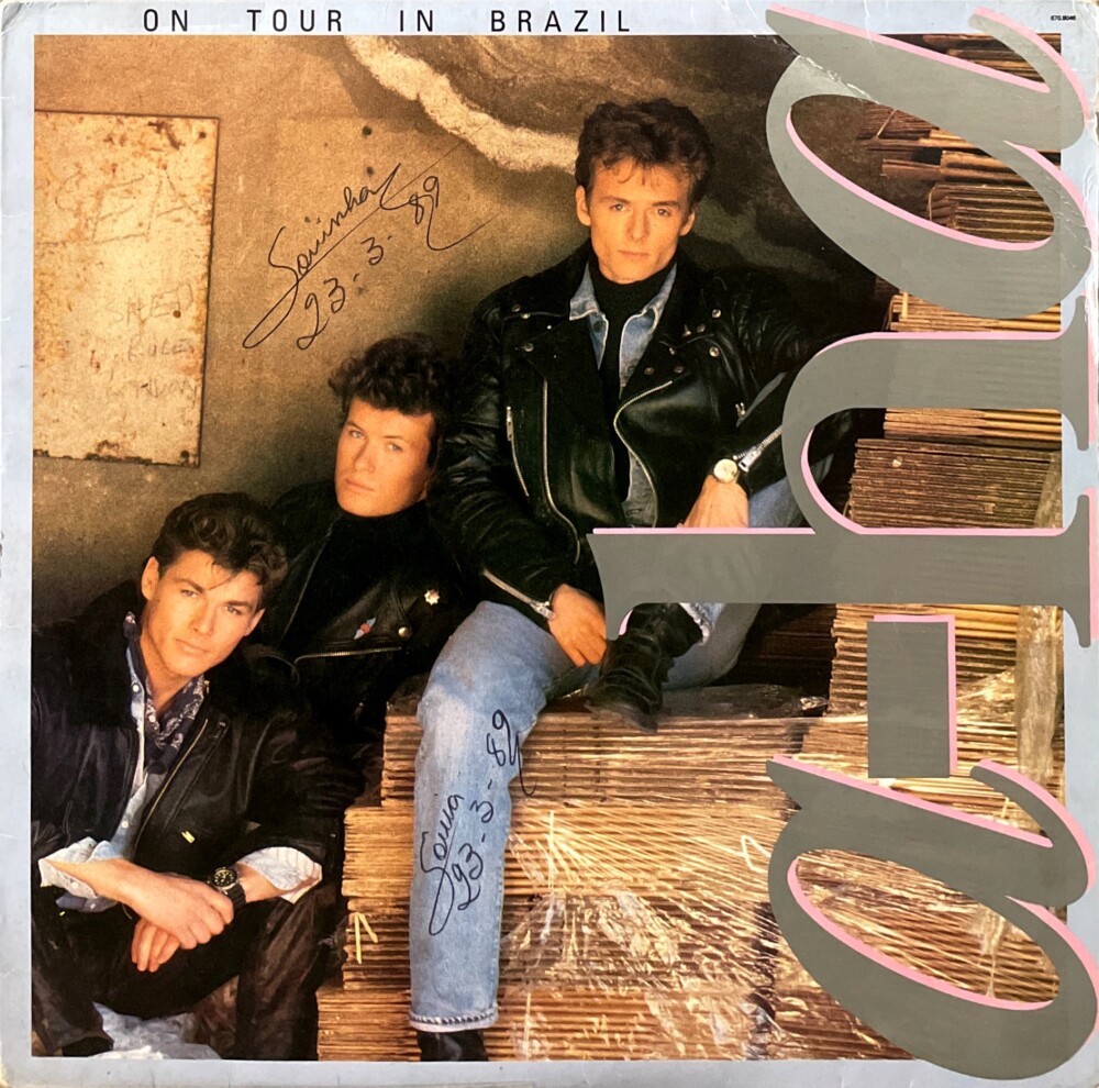 A-ha - On tour in Brazil (1989) - Estilhaços Discos