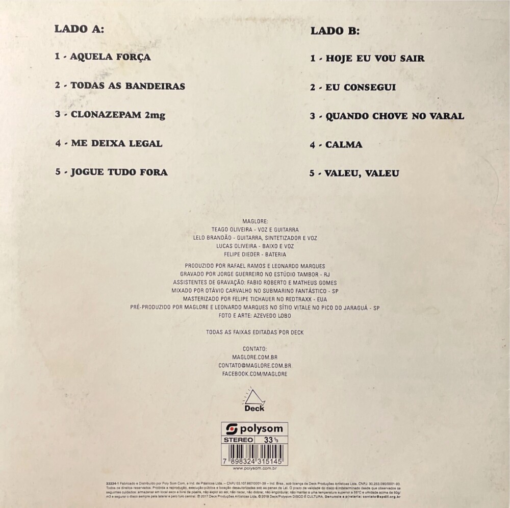 Maglore - Todas As Bandeiras (2017) - Estilhaços Discos