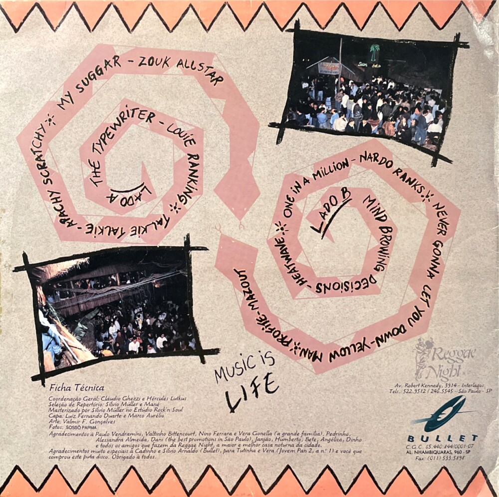 Reggae Night, Ragga Master (1991) - Estilhaços Discos