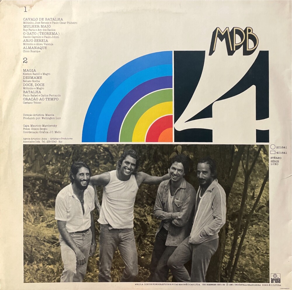 MPB4 - Tempo, Tempo (1982) - Estilhaços Discos